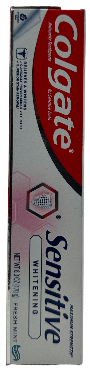 Colgate Sensitive Whitening Toothpaste - Fresh Mint - 6 Oz