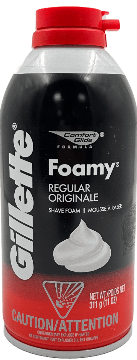 Gillette - Foamy - Regular Shave Foam - 11 Oz.