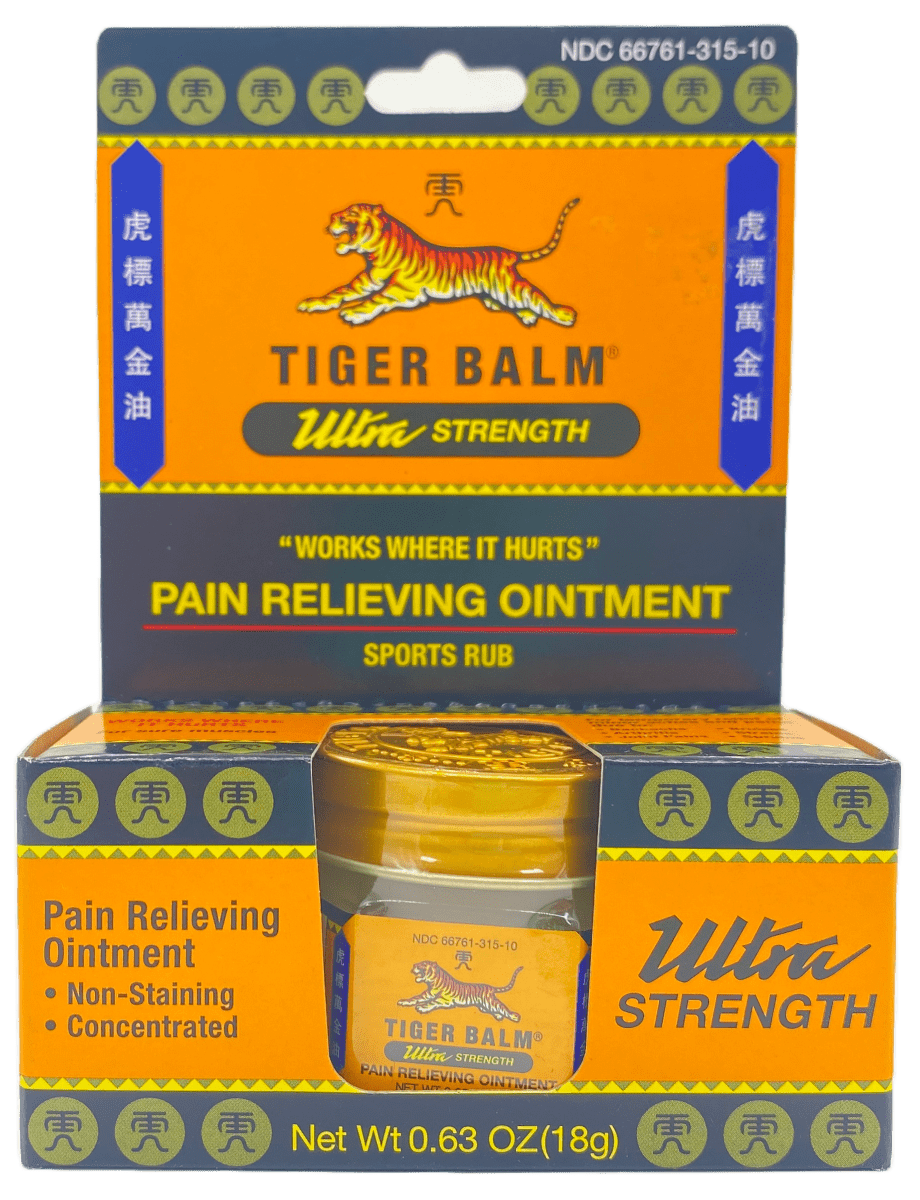 Tiger Balm Ultra Strength Pain Relieving Ointment